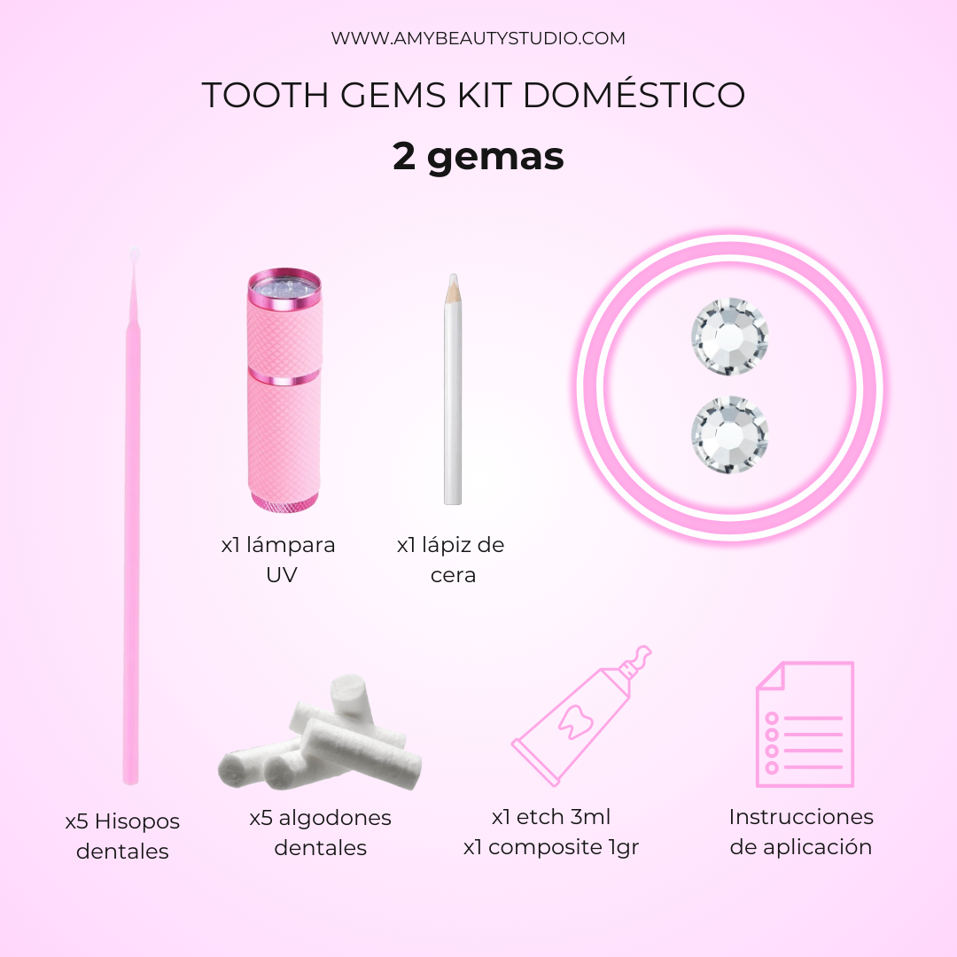 DIY kit doméstico 2 gemas – Amy Beauty Studio